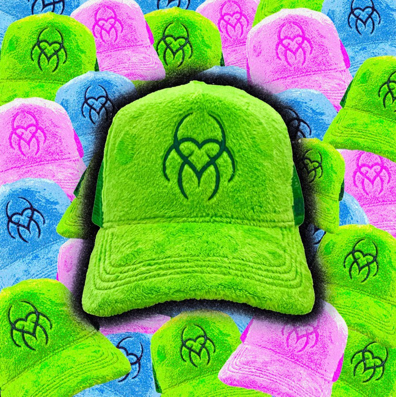 Hazheart Fuzzy Trucker Hat