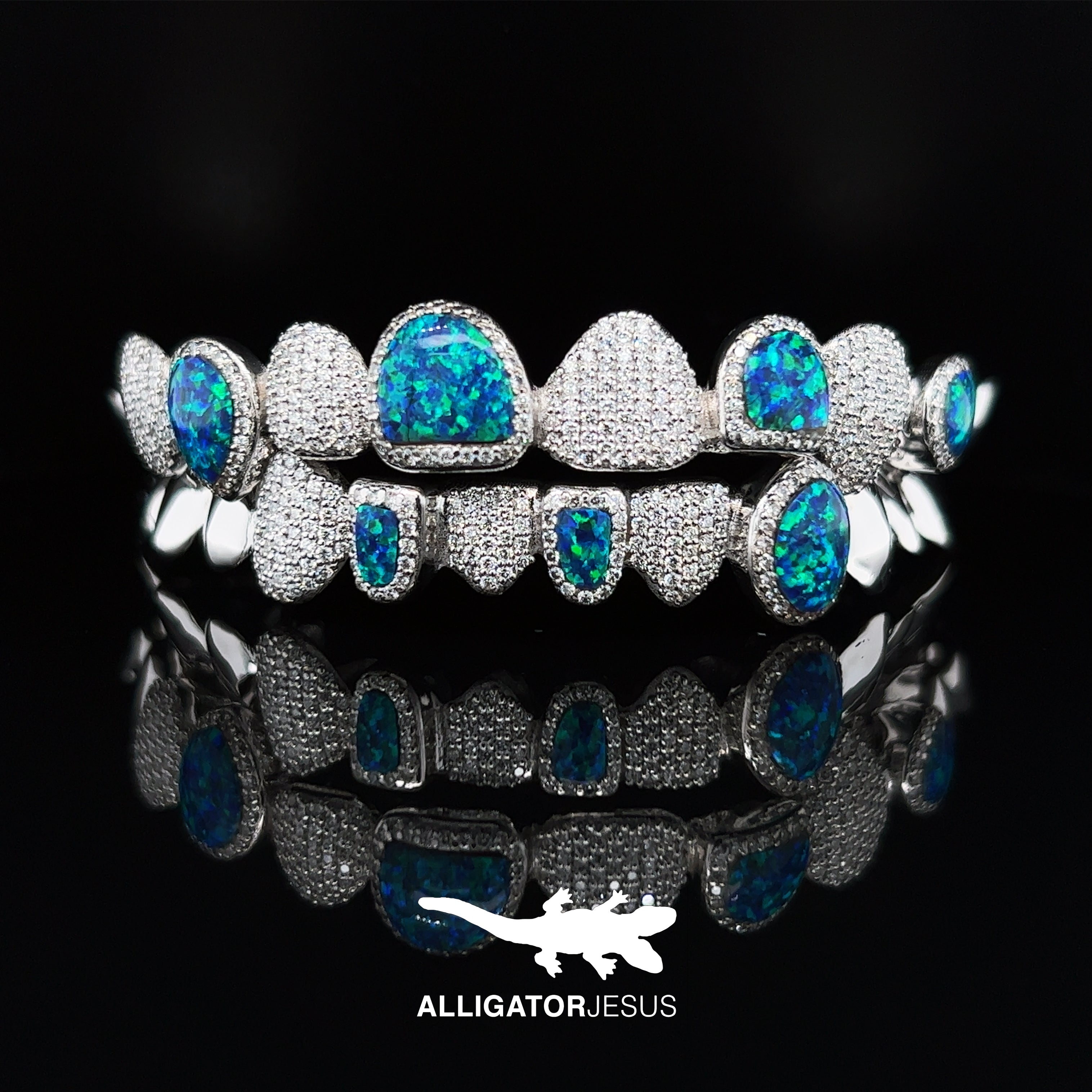 Diamond & Opal Grillz